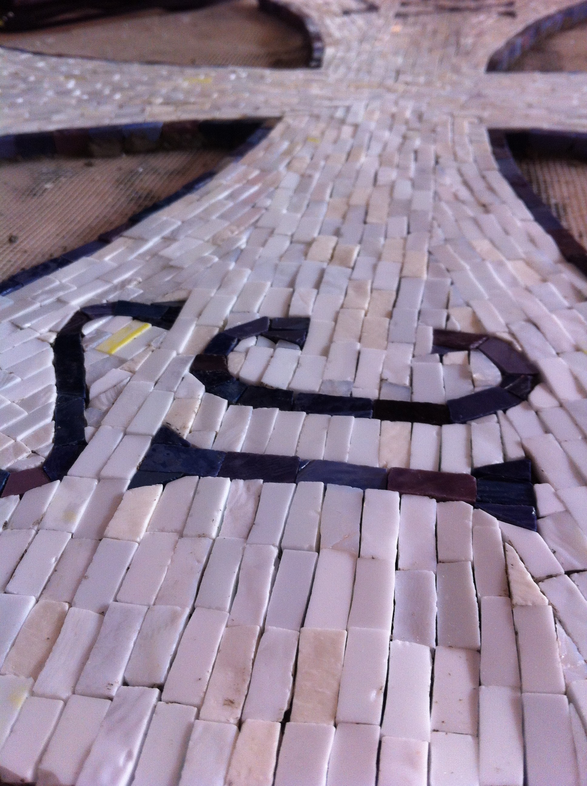 Mosaïque Chapelle Neuilly - Mathilde Herrero