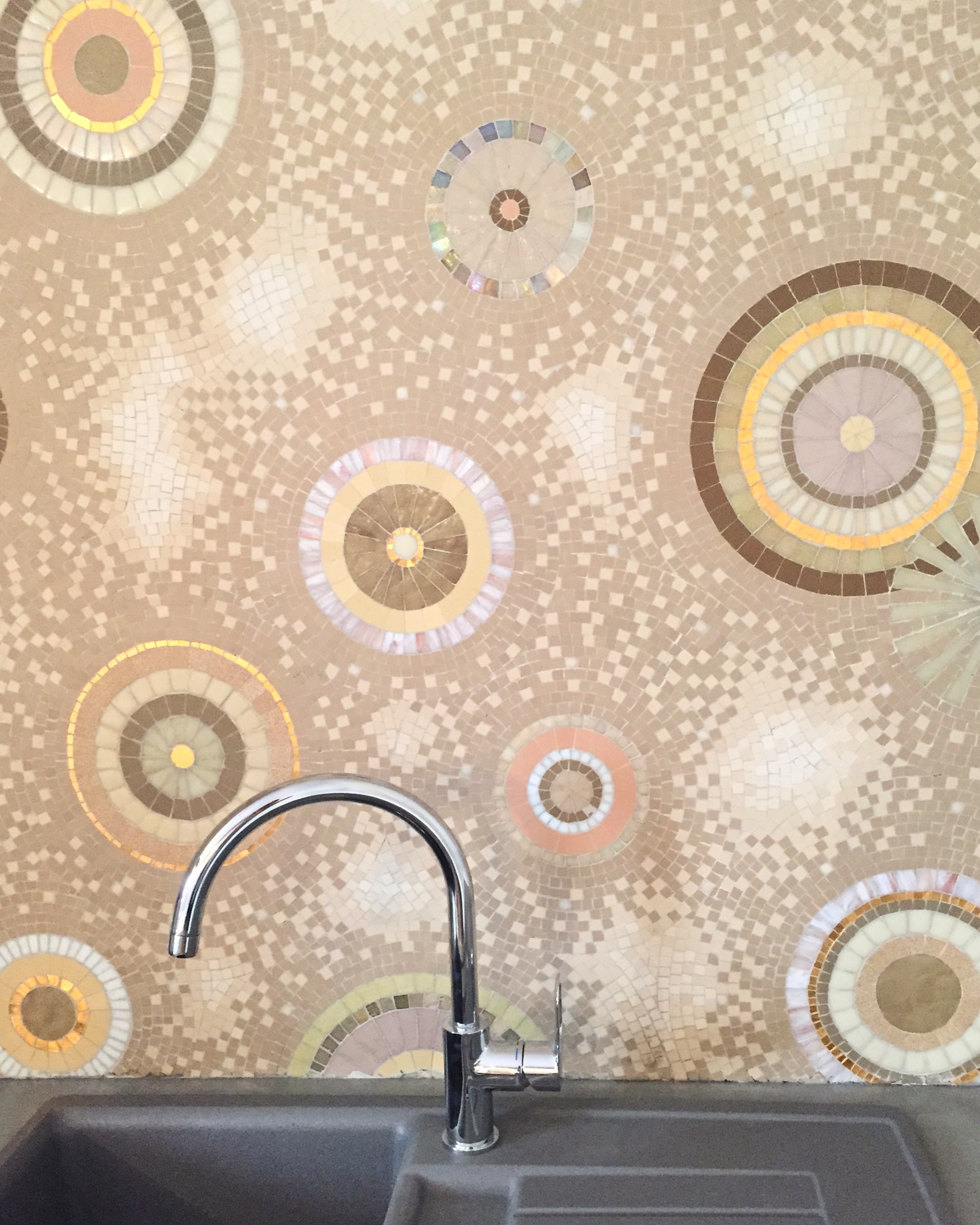 Mosaïque Cuisine inspiration Art Déco Paris - Mathilde Herrero